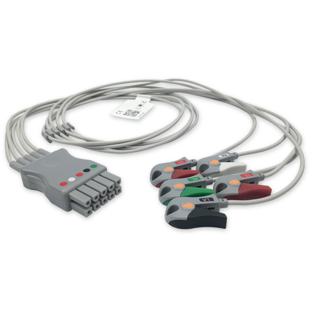 Mindray ECG Leadwire 0010-30-42902, 5 lead, Mindray, Grabber, 0.9m , A ...