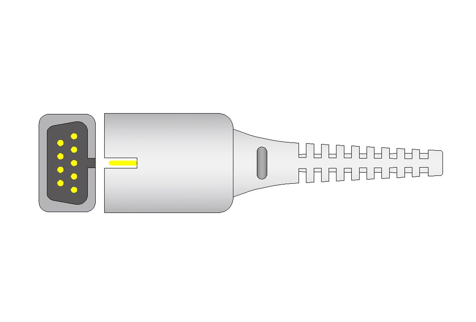 Nellcor Compatible Reusable SpO2 Sensor 3.6ft Clip – Siella Medical