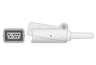 Philips SpO2 Adapter Cable M1943AL (2.4m), 2.4m, use with Nellcor-Oxis ...